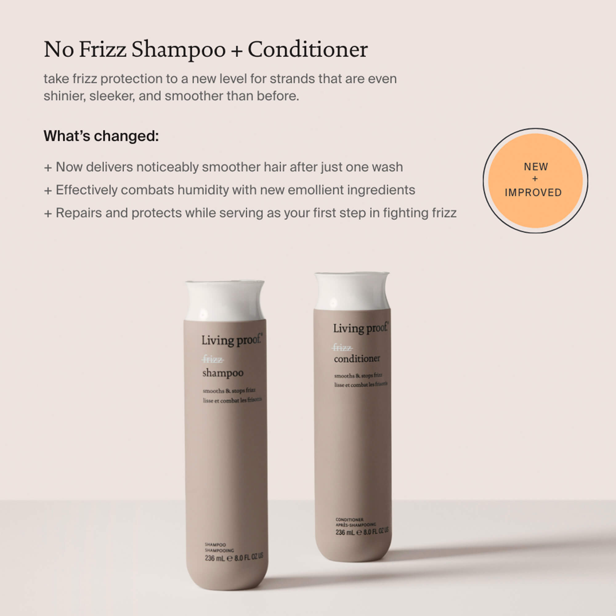 Anti-Frizz Conditioner for Smooth, Silky Hair | Living Proof